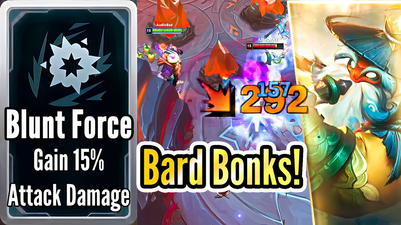 Bard is Cracked with Attack Damage! Full Crit Bard! - YouTube