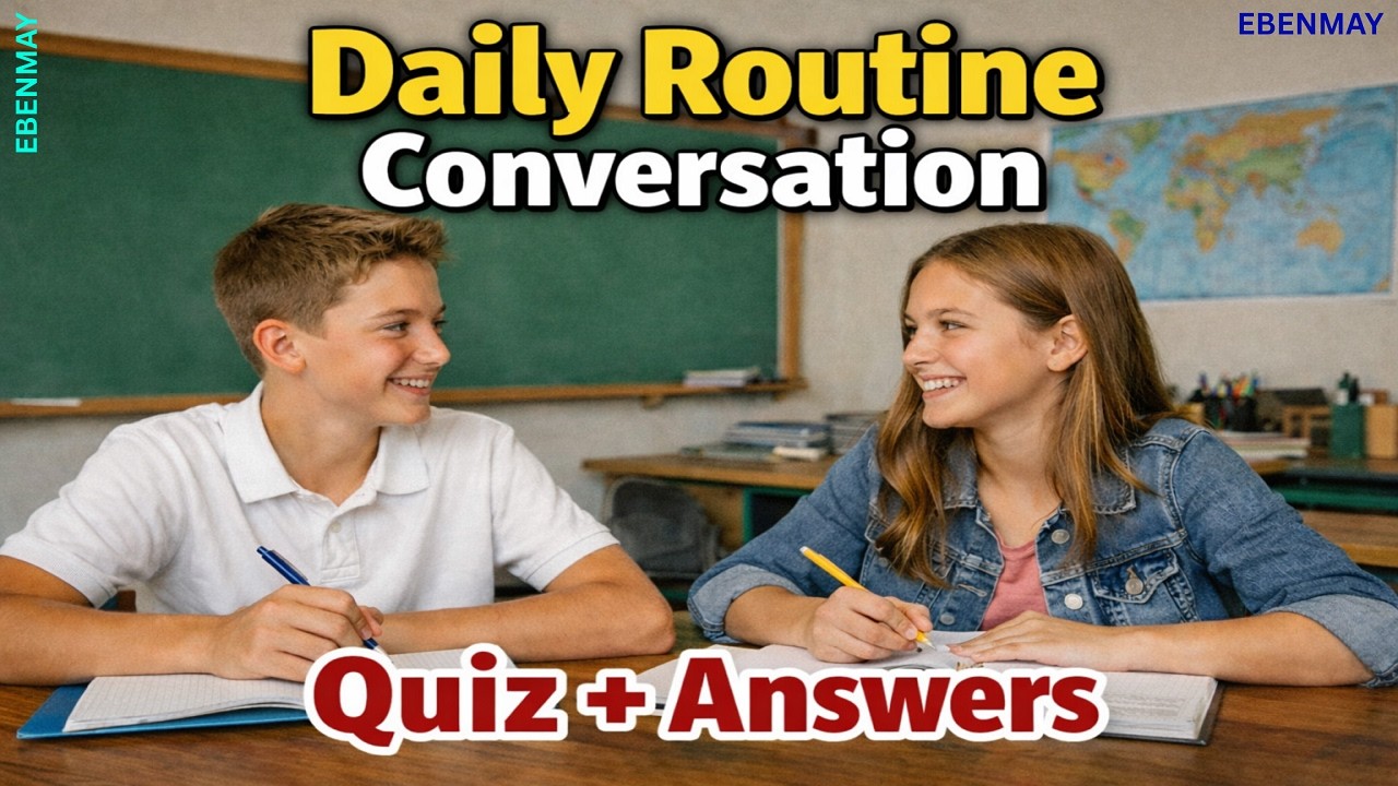 Daily Routine Conversation in English | English Conversation Listening ...