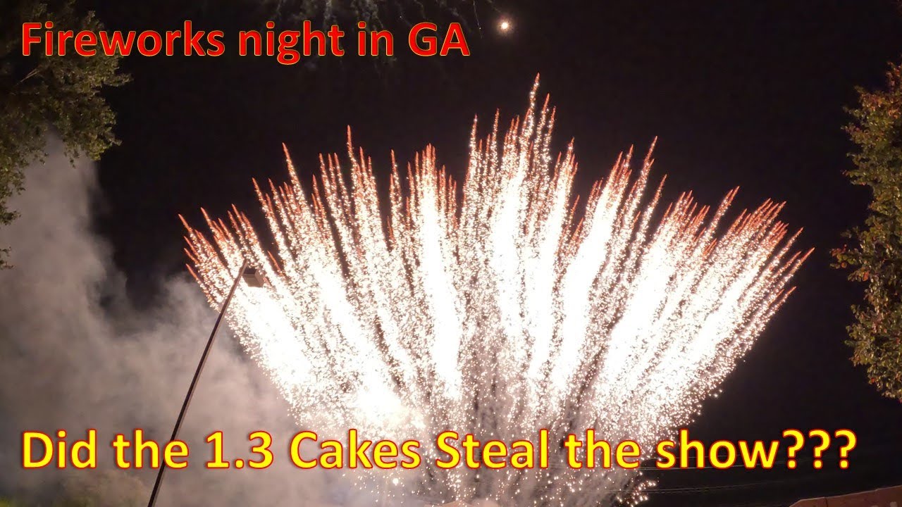 1.3G Fireworks Show in Georgia - with Pyro Productions - YouTube