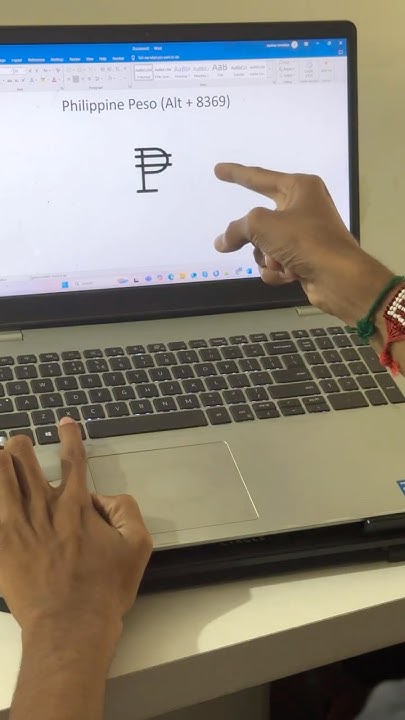 🇵🇭 How to Type the Philippine Peso Symbol (₱) on Your Keyboard! - YouTube