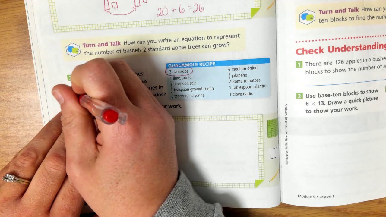 4th Grade Module 5, Lesson 1 - YouTube