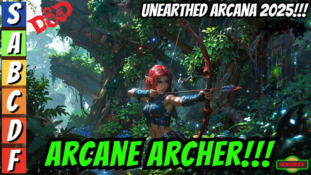 Unearthed Arcana 2025: Arcane Subclasses | Arcane Archer Fighter | Dungeons and Dragons - YouTube