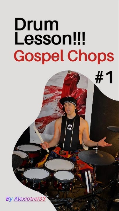 Drum Lesson, Gospel Chops, Tutorial #drumlesson #drumlessons #tutorial #gospelchops #drums # ...