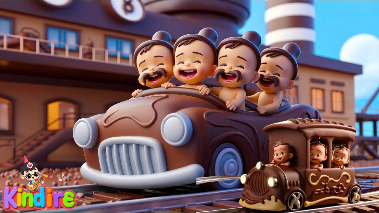 Choco Land🍫😍 | Kid song | engaging poem | Kinder Joy 😍#KidsSongs# ...