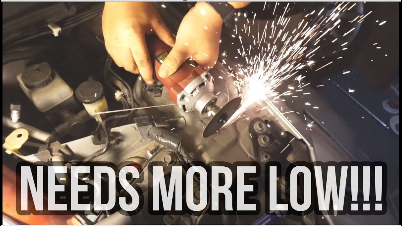 Needs More Low! Cutting Strut Tower - YouTube