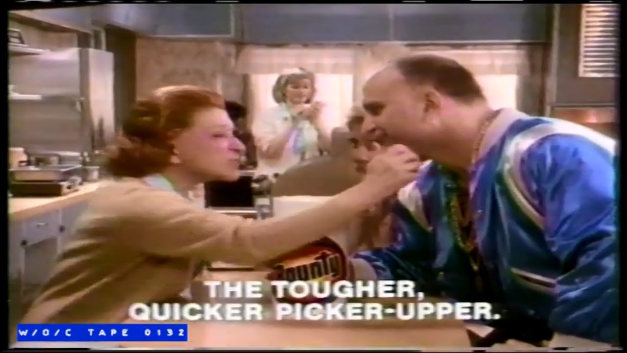 Bounty Paper Towels Commercial - 1989 - YouTube