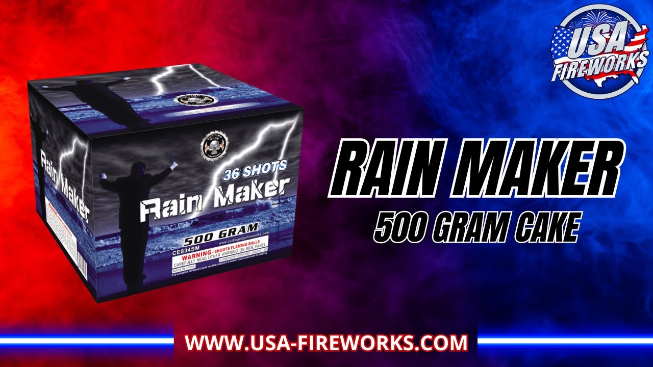 Rain Maker | USA Fireworks 🌧️ Bring the Storm with a Spectacular Aerial ...