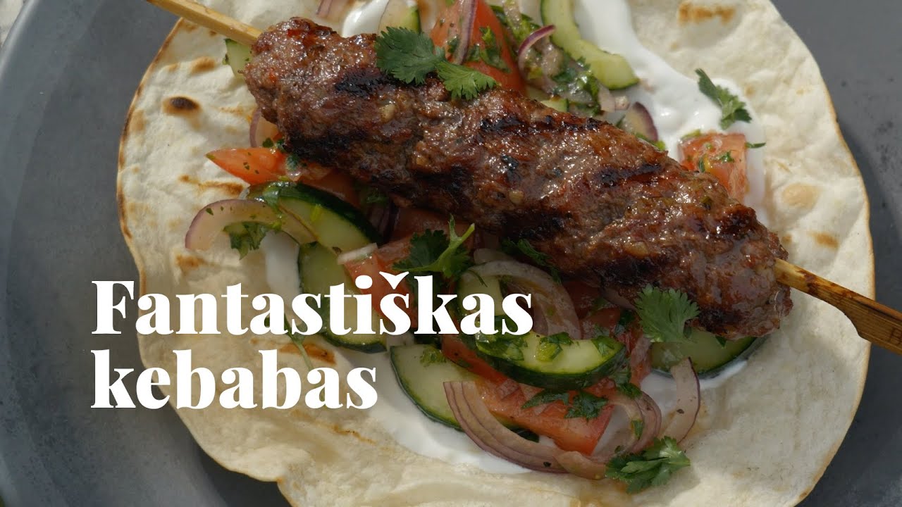 Fantastiškas avienos liulia-kebabas - YouTube