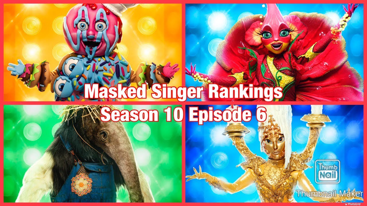 Performance Rankings | Masked Singer | SEASON 10 Episode 6 - YouTube
