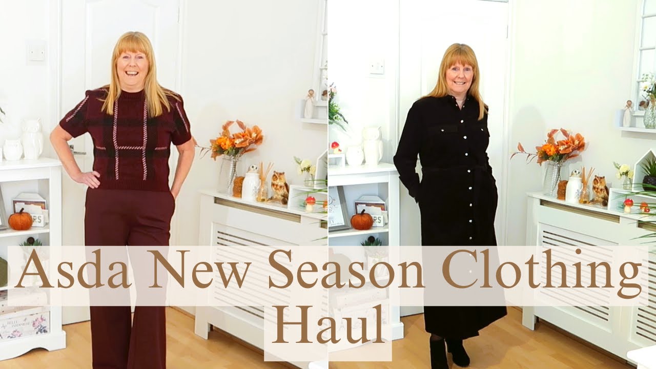 Asda New Season Clothing Haul Try-On - YouTube