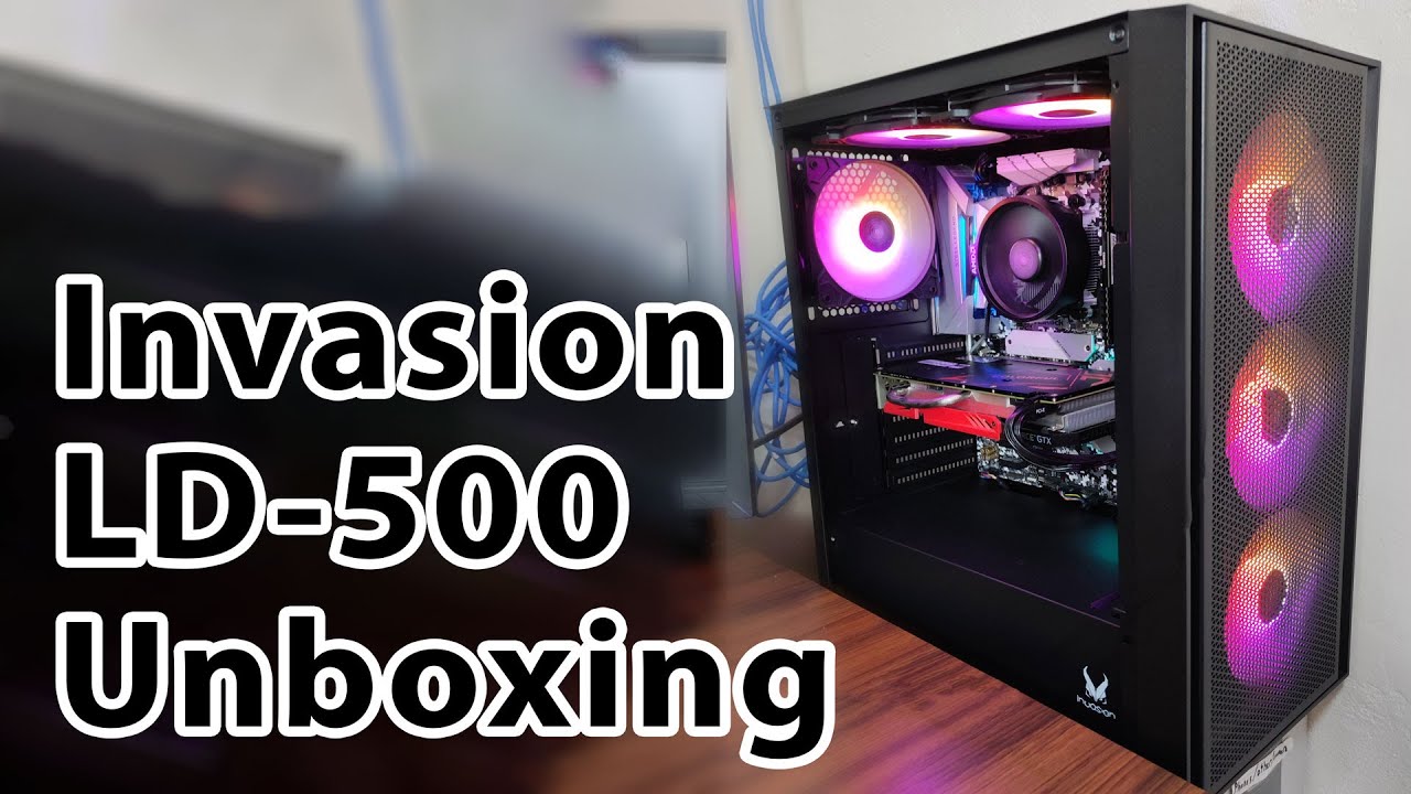 Unboxing Invasion LD-500 ATX Mid-Tower Case - YouTube