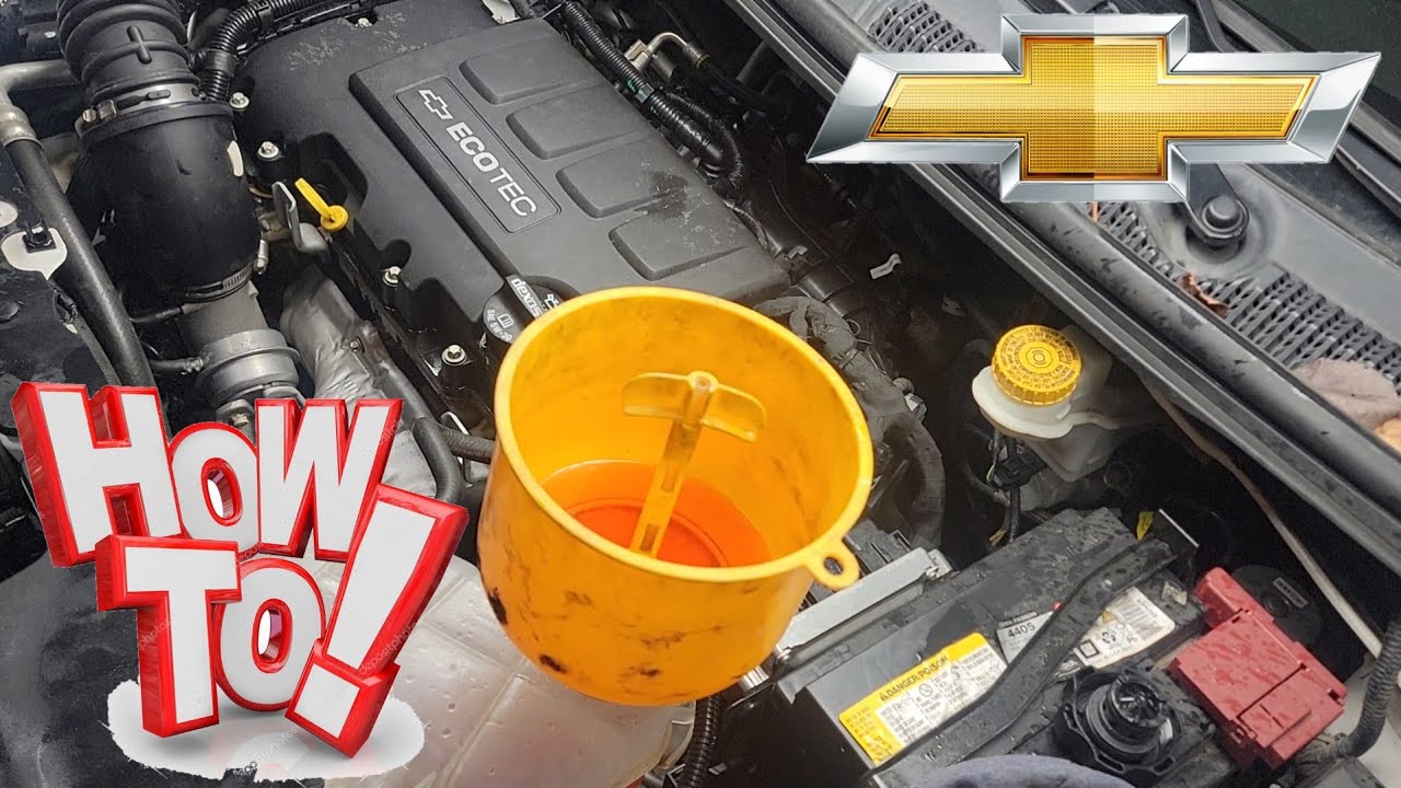 Coolant Bleed EASY Step Procedure Chevy Cruze Trax 1 4L YouTube