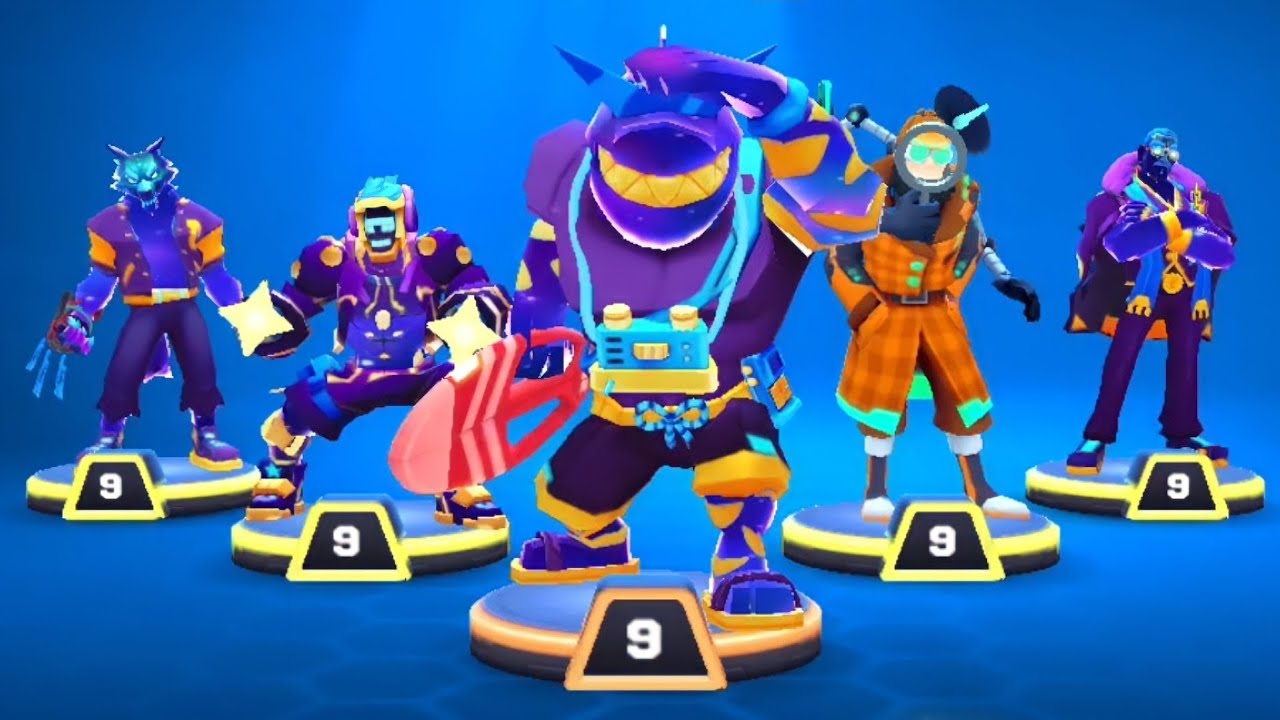 Jaw Jaw Legendary Team Detective Guizmo Nad Wolfson The Boss No Upgrade ...