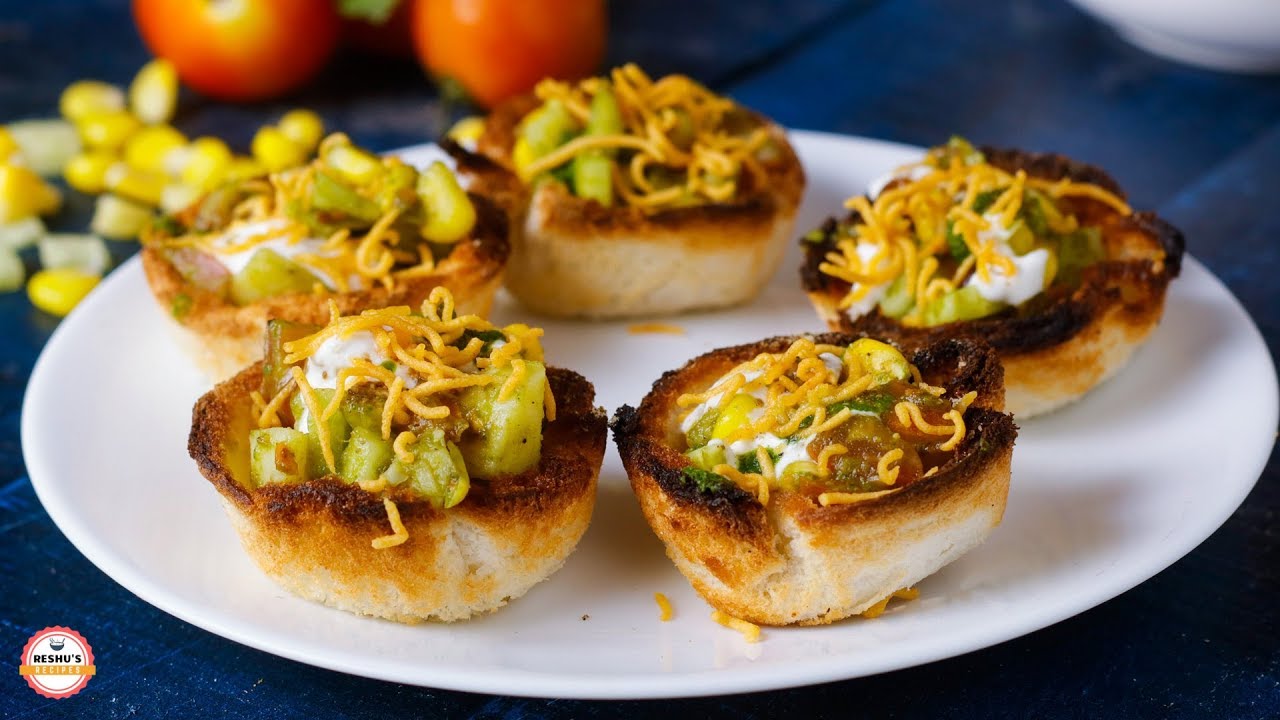 Bread Katori Chaat | Kids Snacks Recipes | Bread Recipes - YouTube