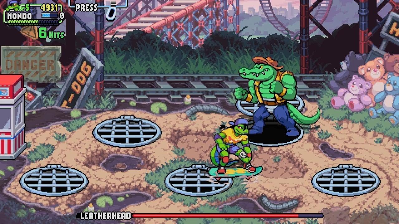 Teenage Mutant Ninja Turtles: Shredder's Revenge: Mondo Gecko vs ...