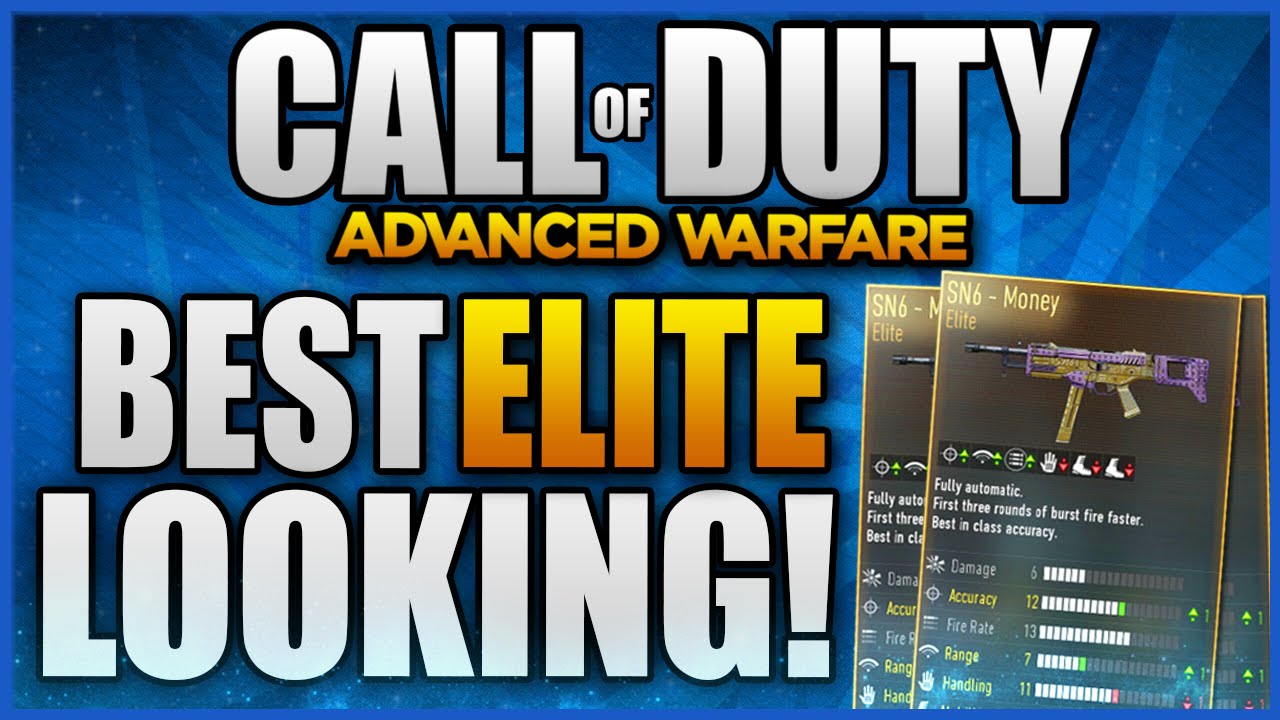 Advanced Warfare - "Best Looking Elite Weapons!"- Rare Elite Weapons ...