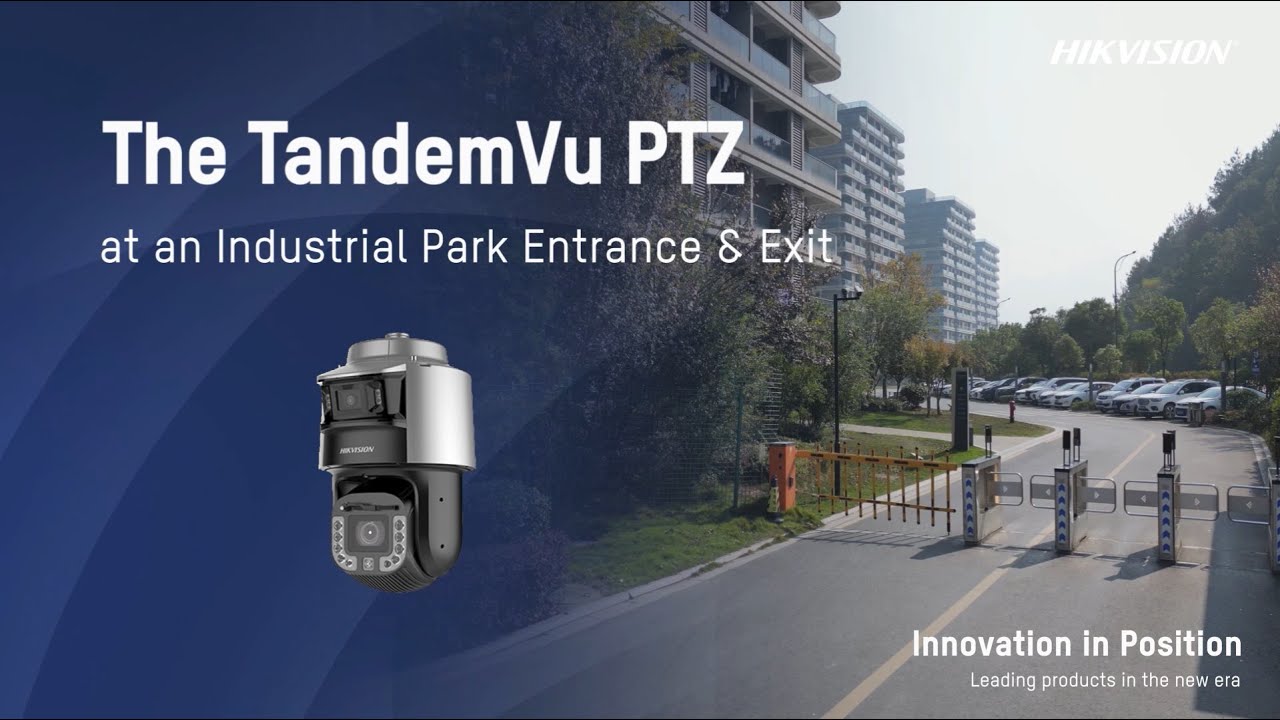 The TandemVu PTZ Camera in Action – Industrial Park Entryways - YouTube