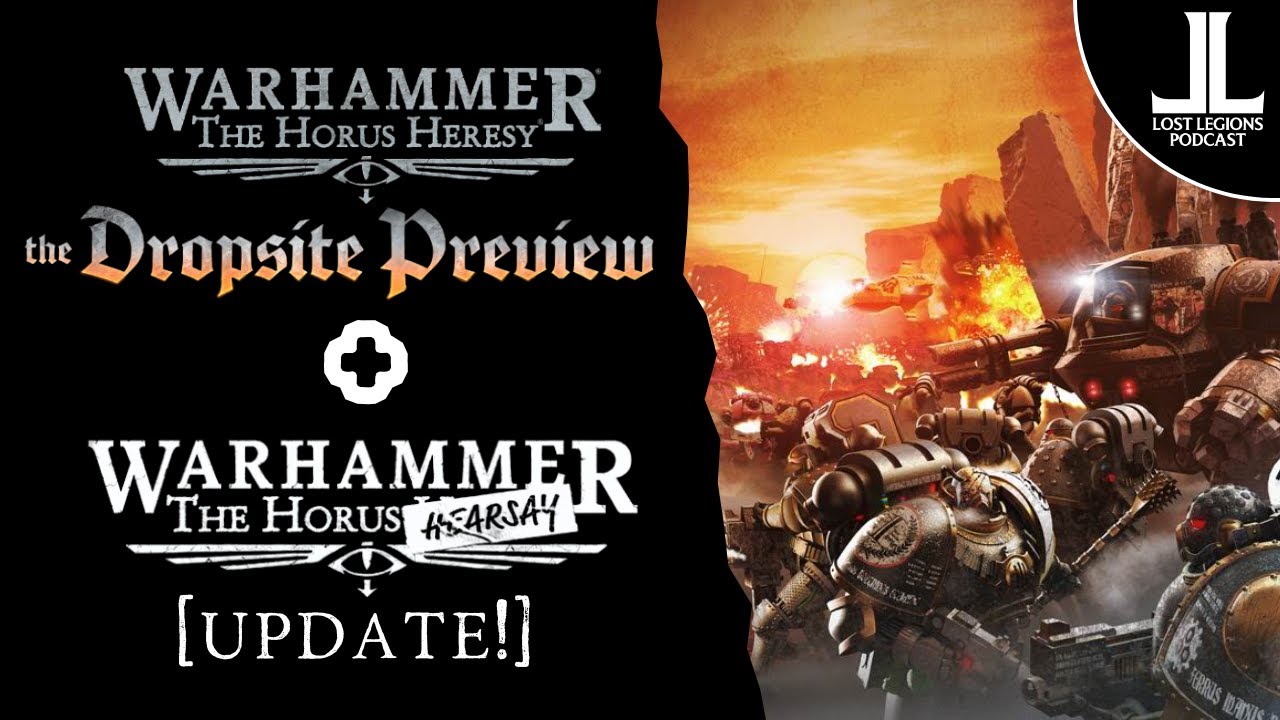 The Dropsite Preview & Horus Hearsay Rumours - Horus Heresy 3.0 (3rd ...