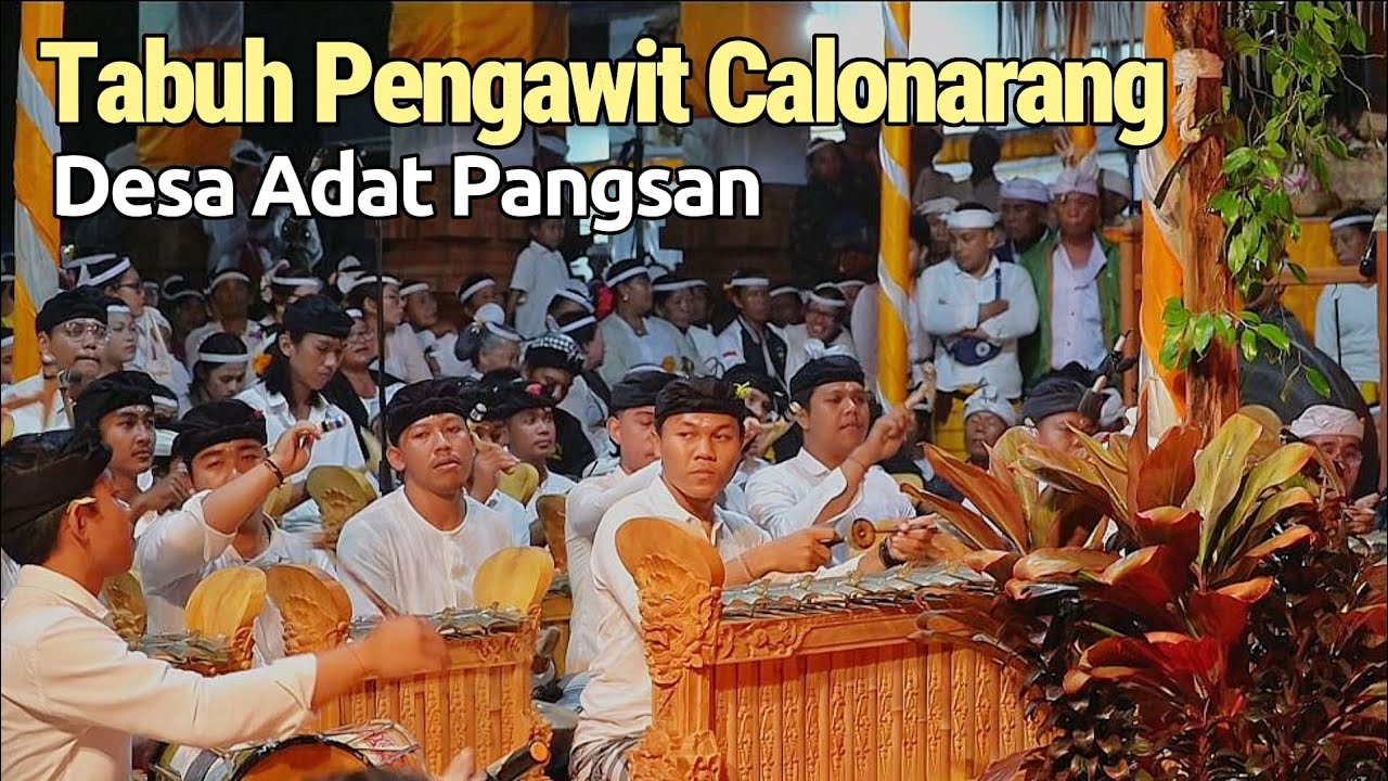 Tabuh Pengawit Calonarang ‼️ Pura Dalem Desa Adat Pangsan Youtube