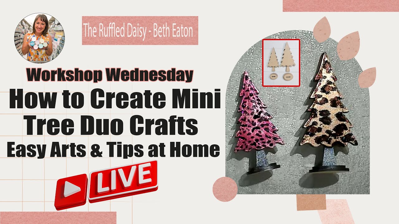 How to Create Mini Tree Duo Crafts | Easy Arts & Tips at Home | Mini ...