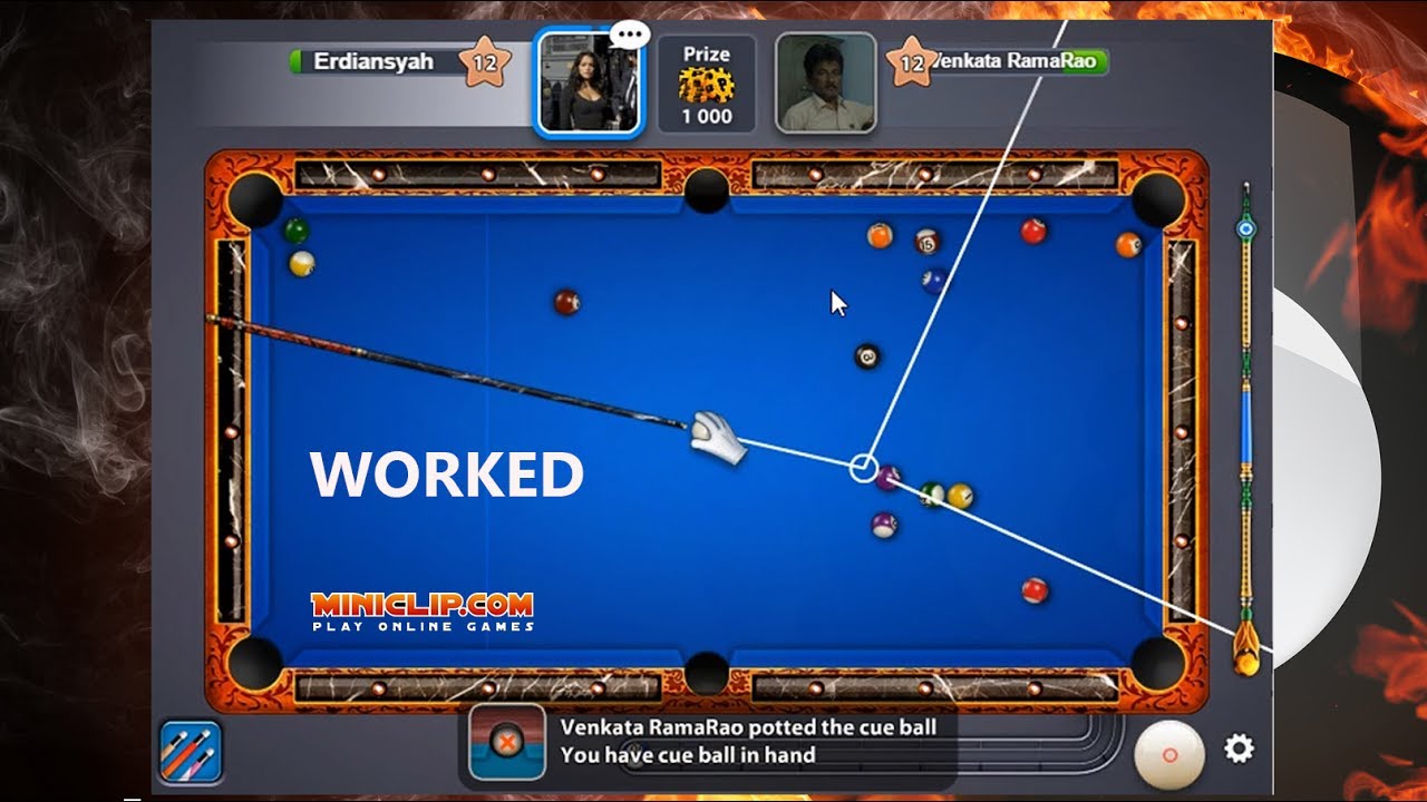 Cheat 8Ball Pool Long Line || 2017 [ WORKED ] - YouTube