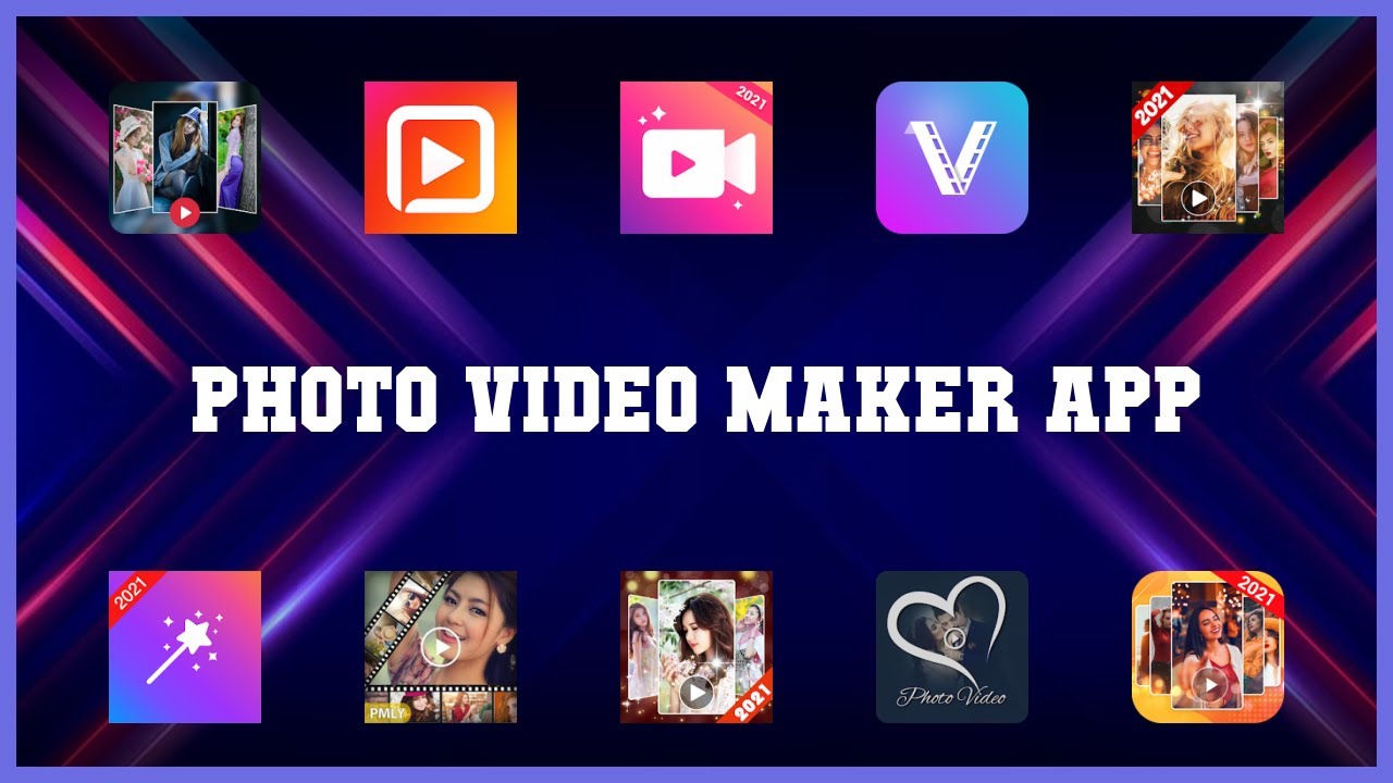 Popular 10 Photo Video Maker App Android Apps - YouTube