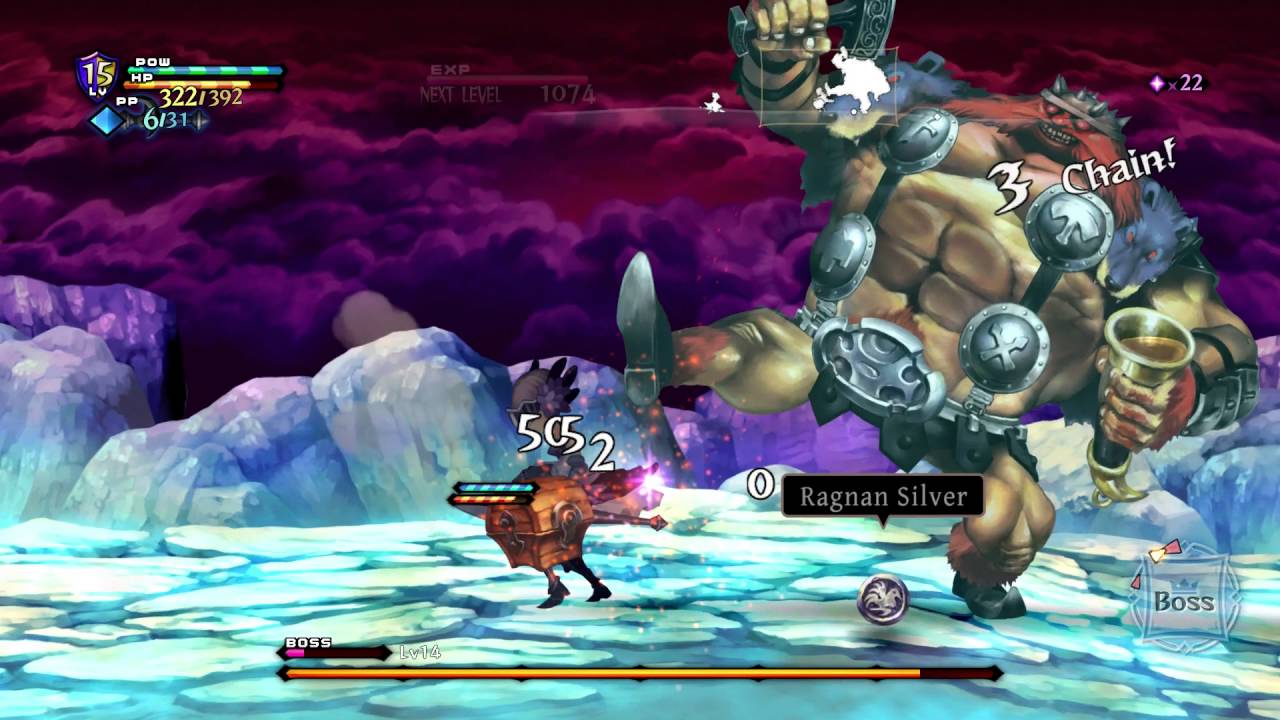 Odin Sphere: Leifthrasir - General Brigan Boss Fight (Gwendolyn) - YouTube