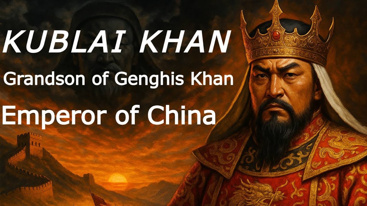 KUBLAI KHAN | Grandson of Genghis Khan and Emperor of China - YouTube