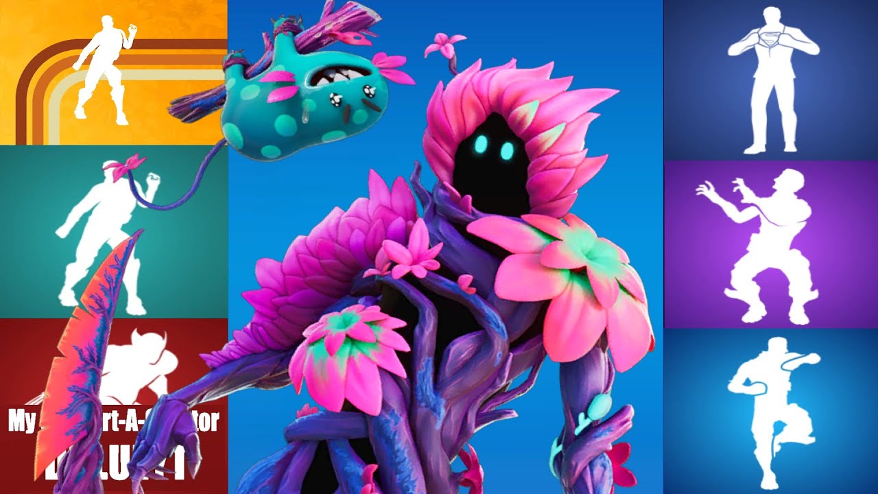 Bloom Performs All Emotes & Dances in Fortnite - YouTube