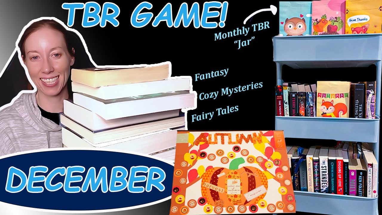 TBR Game Picks my December Reads | December TBR | TBR Prompts - YouTube