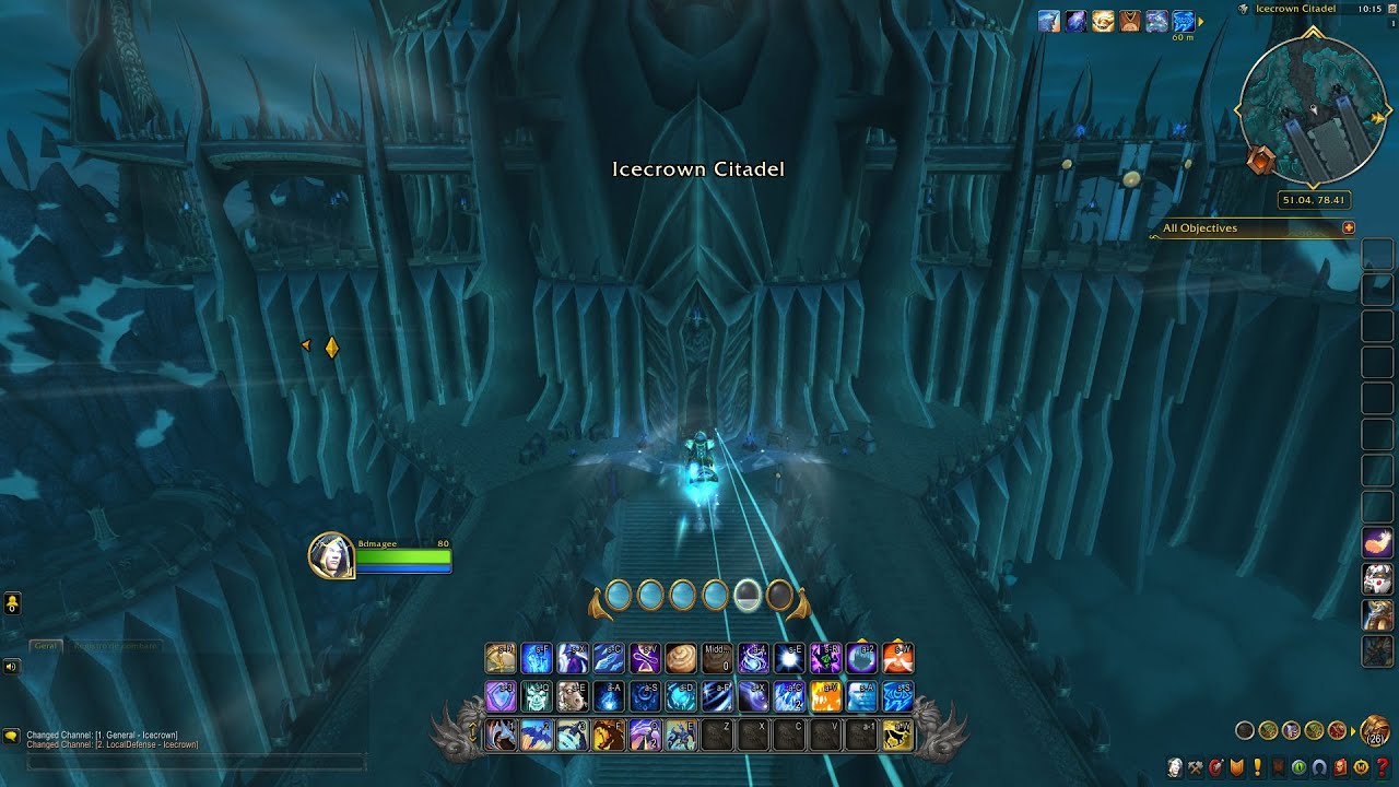 How to get to Icecrown Citadel Raid from Orgrimmar | Invincible Mount ...