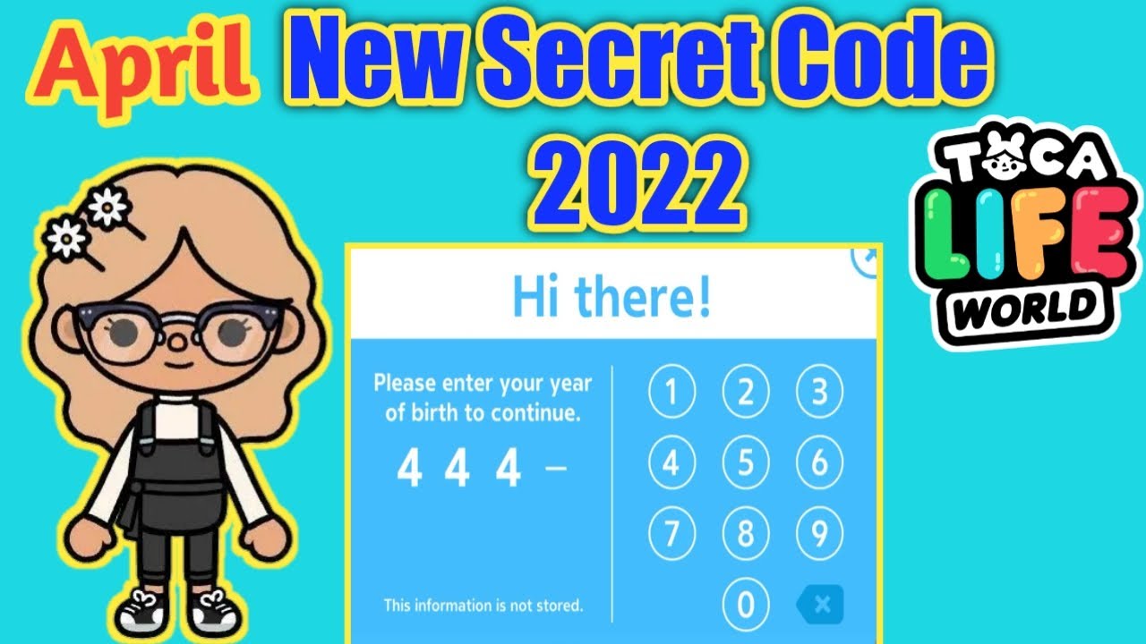 Toca life world Code | 4 new secret code April 2022 | Toca Boca April ...