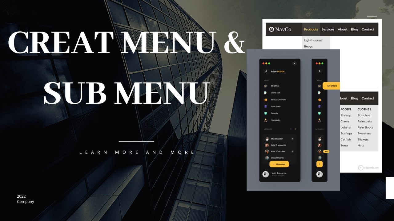 Creat Menu And Submenu In Wordpress Website Within 2 Mints Make Your Website More Attractive