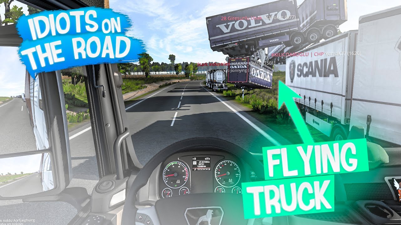 IDIOTS on the road #50 | Wild Skoda - ETS2MP | Funny moments - ETS 2 Multiplayer - YouTube