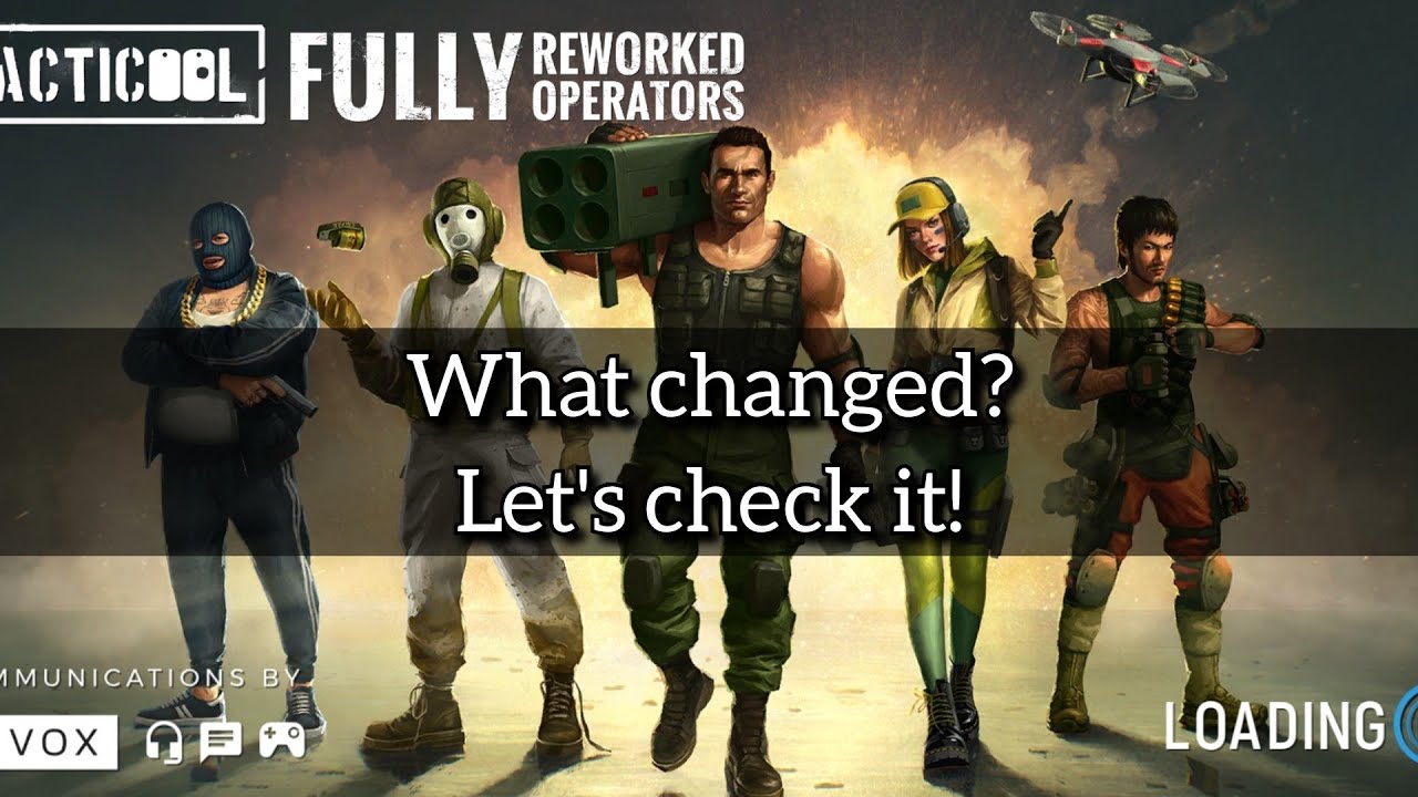 Tacticool game - Reworked Of The Operators System: Update overview! 5v5 ...