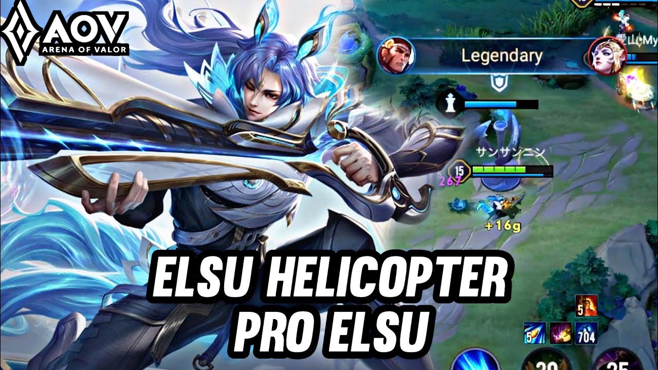 AOV : ELSU GAMEPLAY | PRO ELSU - ARENA OF VALOR LIÊNQUÂNMOBILE ROV ...