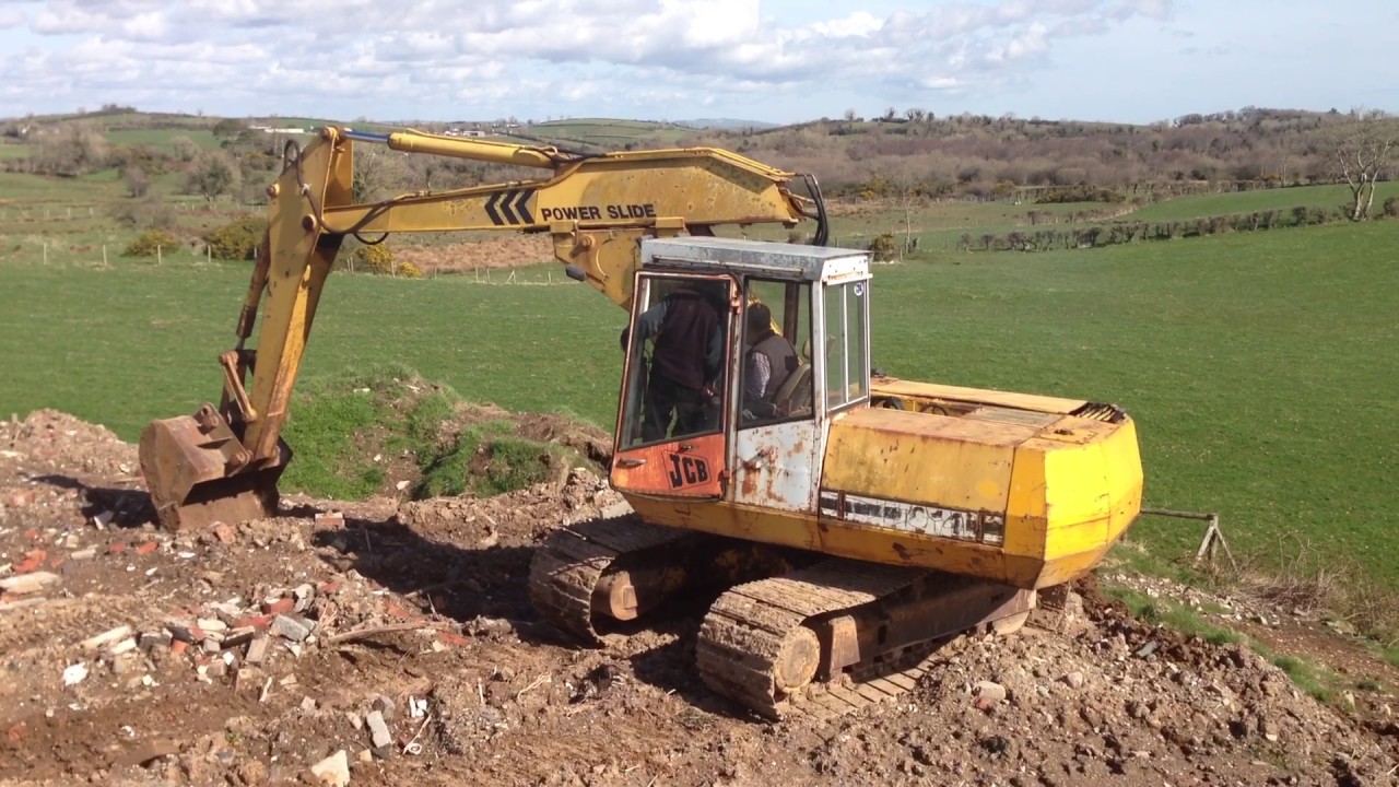 JCB 814 Powerslide. operation - YouTube