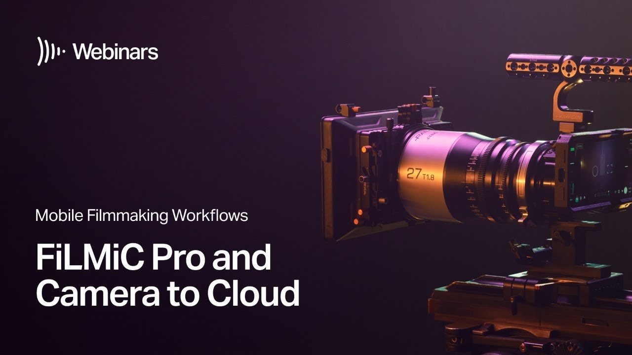 Mobile Filmmaking Workflows: FiLMiC Pro and Camera to Cloud - YouTube