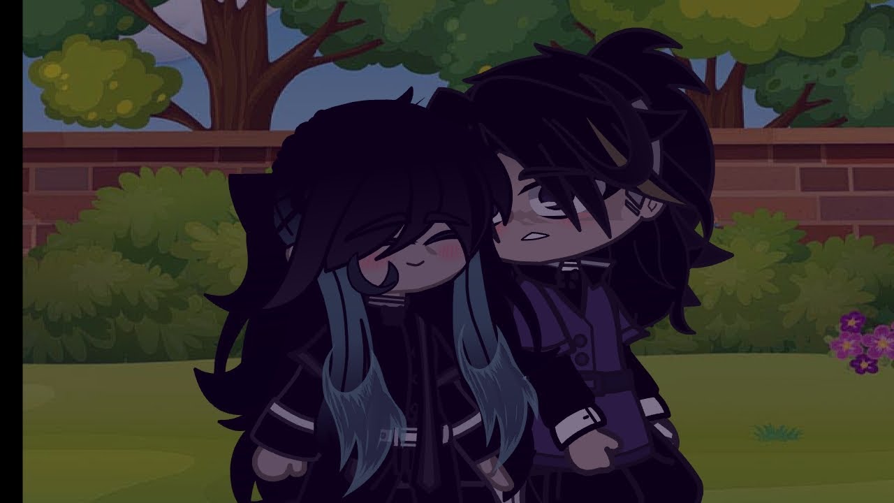 A kiss? ||•demon slayer•|| Genmui||gacha club||🩵💜 ft Genya and muichiro ...