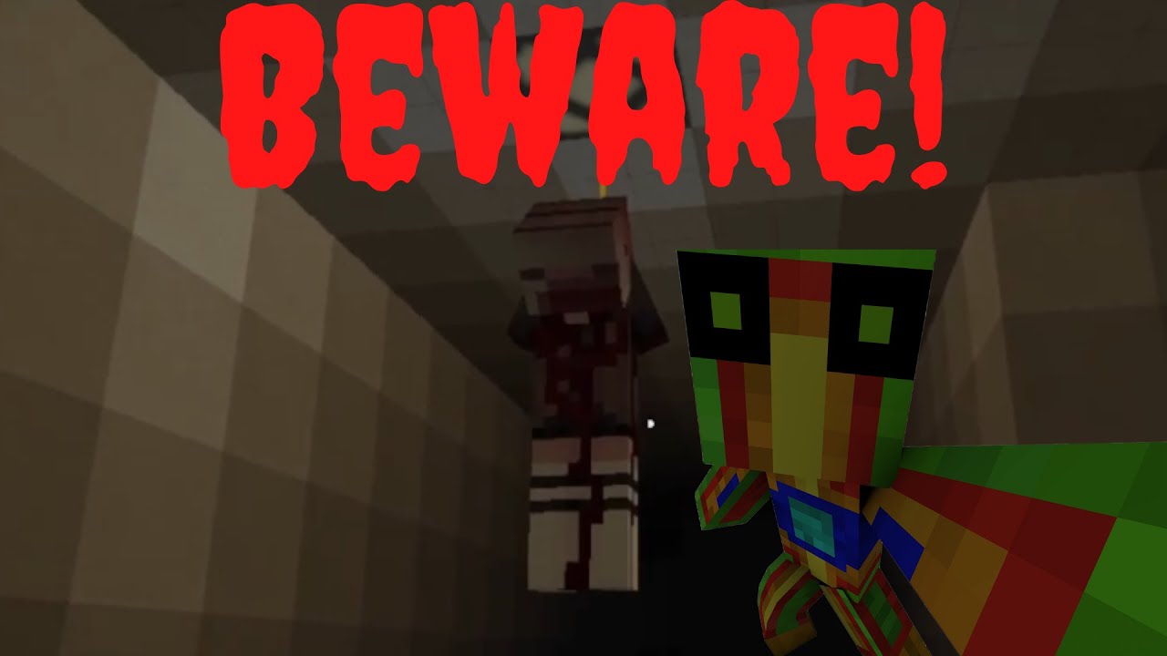 BEWARE!! A MINECRAFT HORROR MAP!!! - YouTube