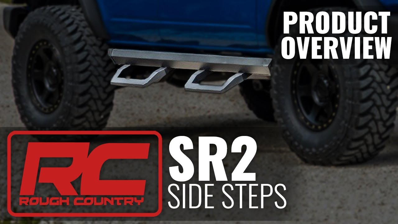 STEPPING UP! - Rough Country SR2 Side Steps - Product Overview - YouTube