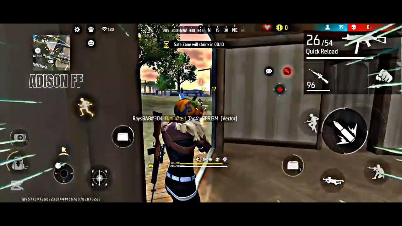 MY FIRST EDIT IN FF GAME PLAY@adisongamer1m - YouTube