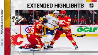 Nashville Predators vs. Calgary Flames Nov 3, 2022 HIGHLIGHTS by @NHL ...