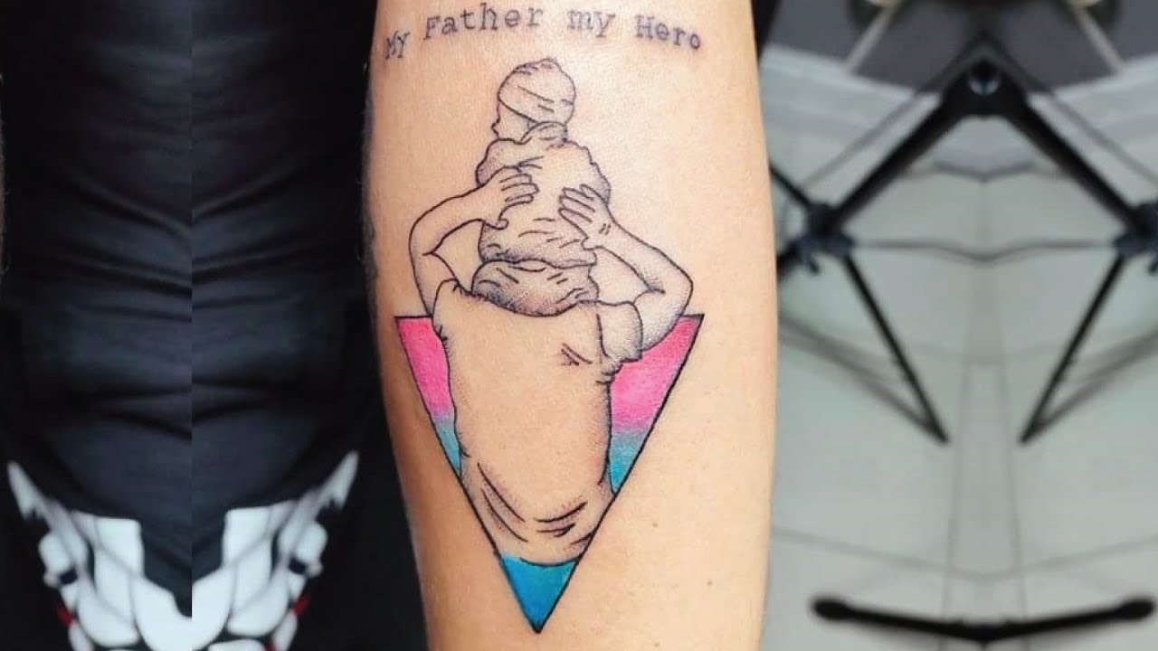 My Dad My Hero Tattoo By: KILLIAN TATTOO #elpulpotatu # ...
