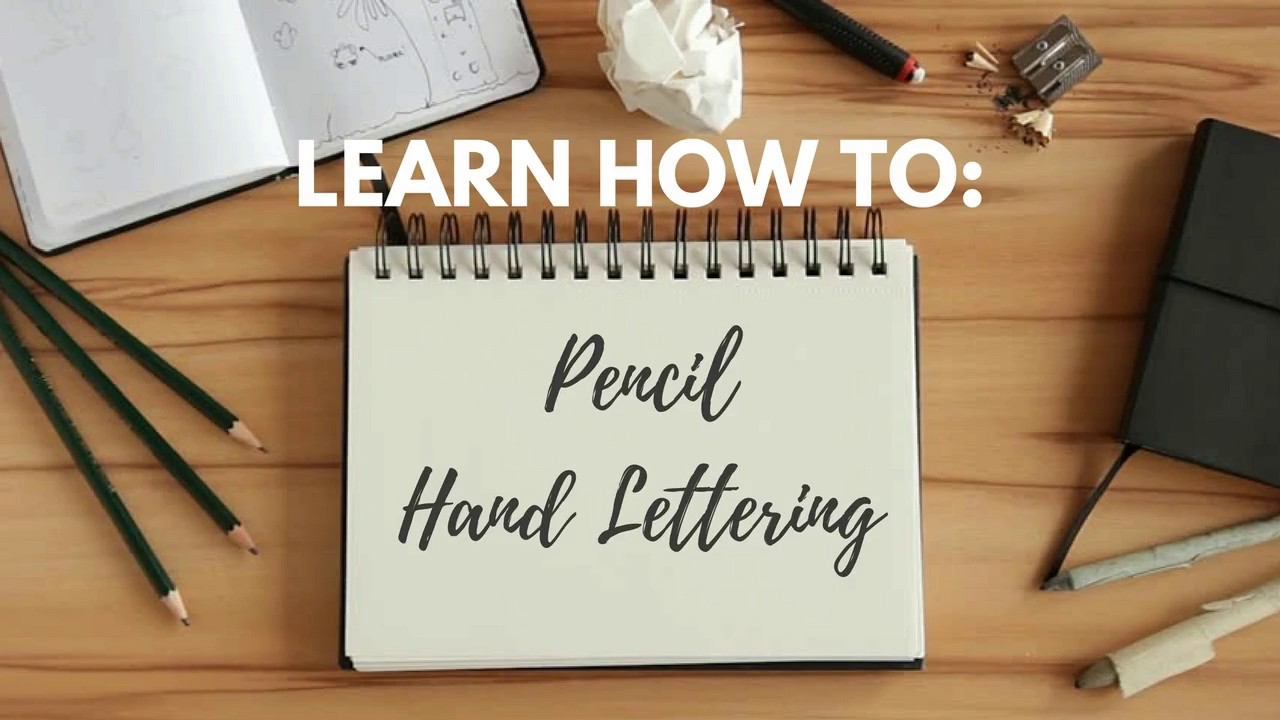 Amazing Pencil Hand Lettering (Calligraphy) © @minortismay - YouTube