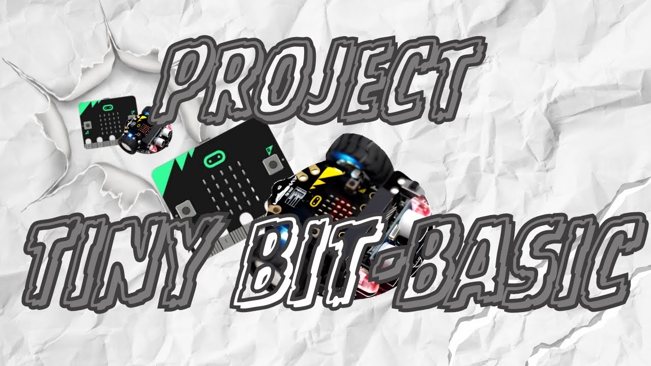 Tiny bit basic (microbit) - YouTube