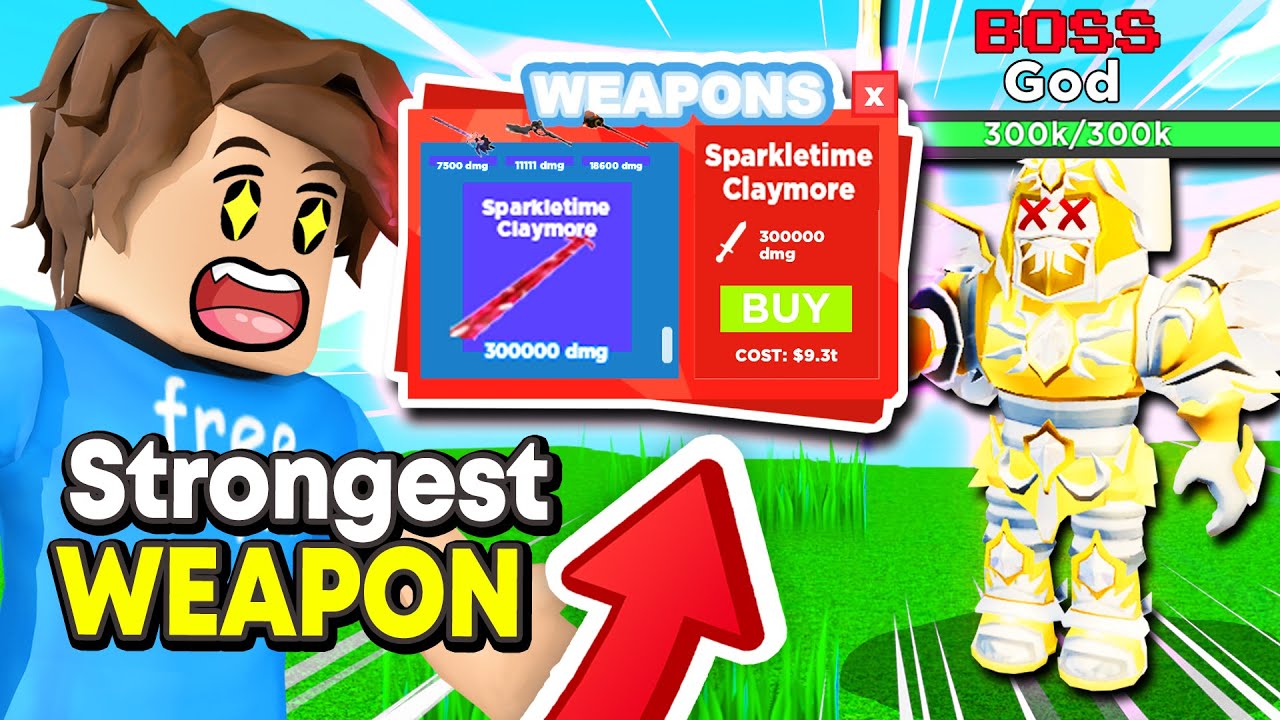 I DEFEATED The GOD BOSS And BROKE The Game With This OVERPOWERED LOOT ...