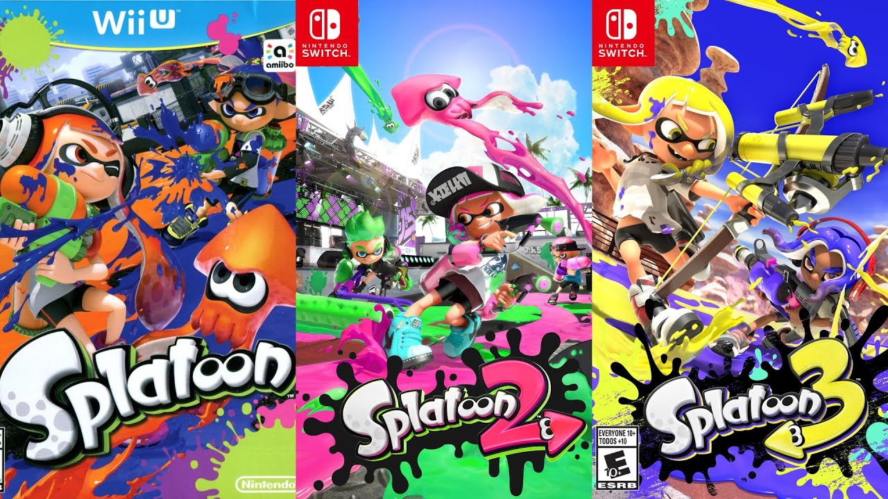 Evolution of Splatoon Games - YouTube