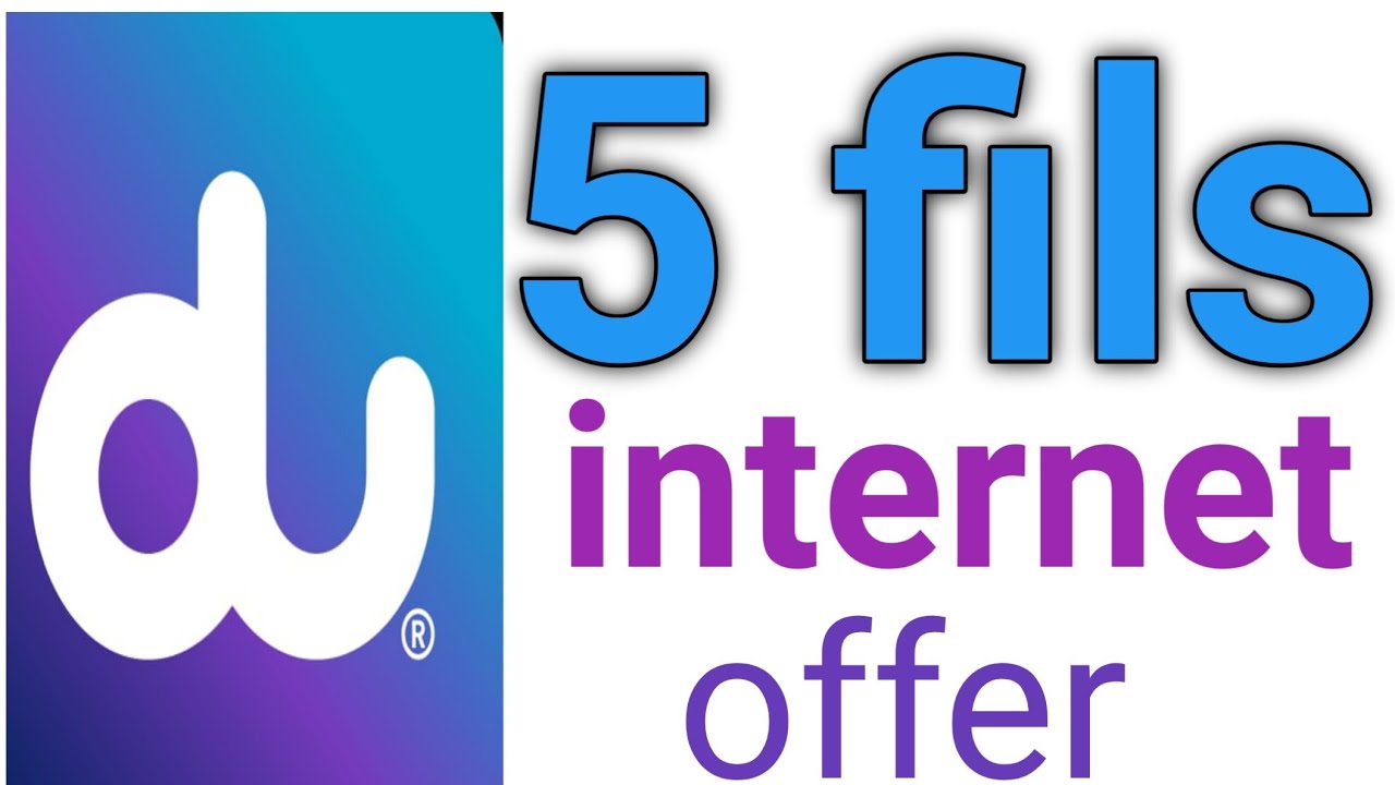 how to activate 5 fils internet in du sim 5 fils internet offer du sim ...