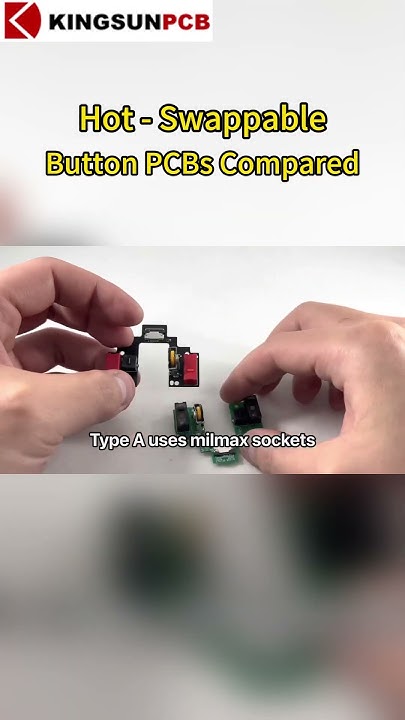 Logitech GPW vs GPXS: Hot - Swappable Button PCBs Compared - YouTube